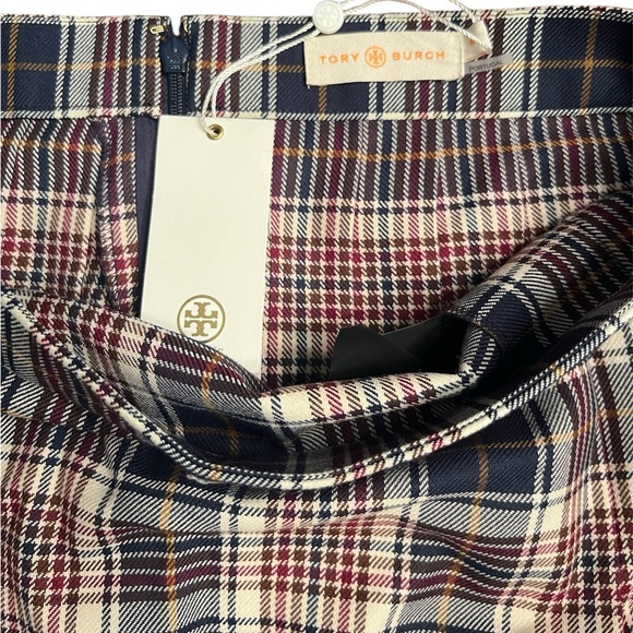 Tory Burch | Skirts | Tory Burch Garrett Milano Plaid Skirt | Poshmark